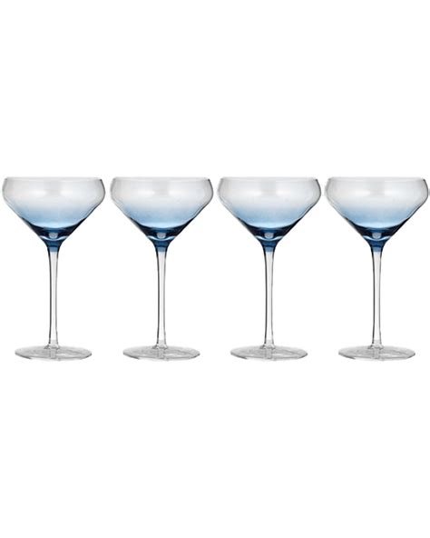 Buy Ladelle Prism Cocktail Coupe Glass Stemmed Drinkwareglasses Set