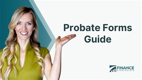 Probate Forms Guide Overview Common Mistakes Tips