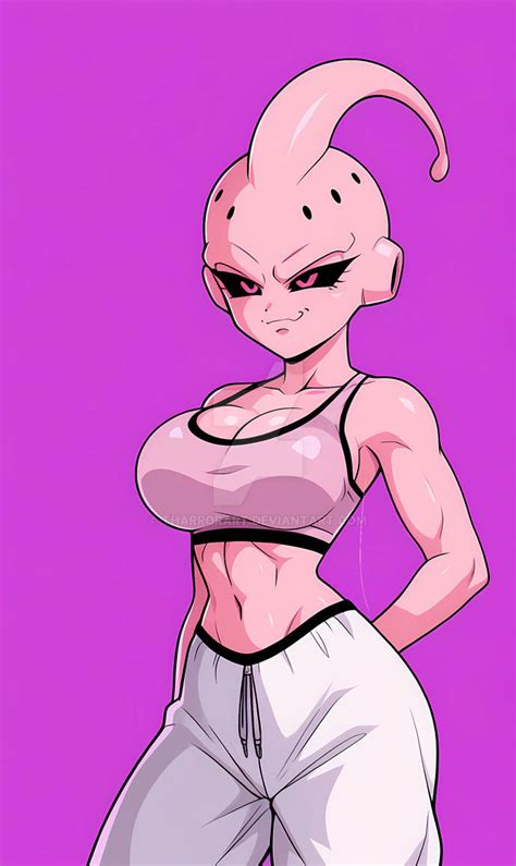 Female Majin Buu By Tharrorart On Deviantart