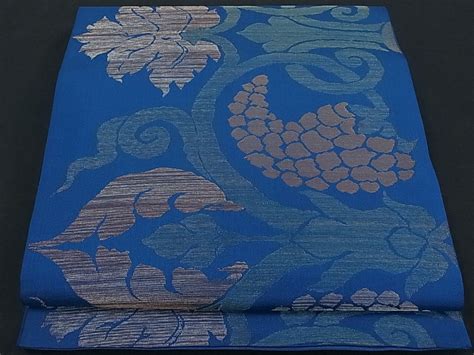 Yahooオークション 平和屋着物 全通柄袋帯 葡萄唐草文 金糸 逸品 Dx
