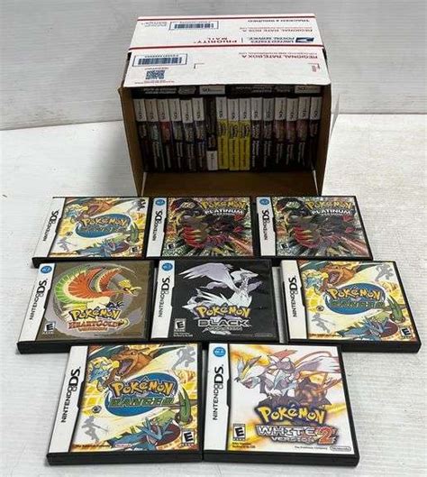 30 Nintendo Ds Cases Games Not Included Some Cases Include Manuals