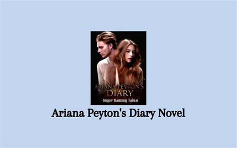 Read Ariana Peytons Diary Novel Pdf Complete Full Episode Senjanesia