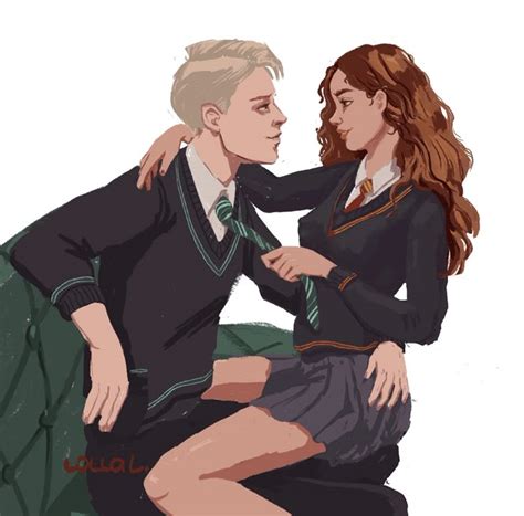 Lollalight Dramione Fan Art Dramione Draco And Hermione Fanfiction