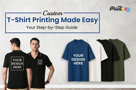 Custom T Shirt Printing Made Easy Your Step By Step Guide