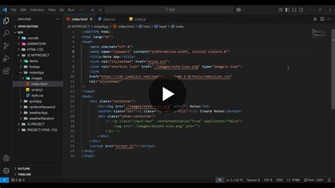 Webdevelopment Html Css Javascript Frontend Notesapp Vivek Kumar