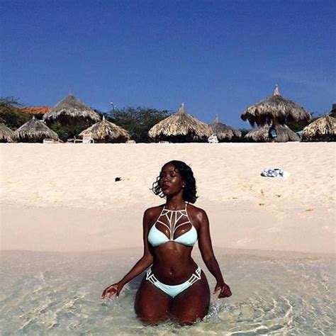 Black Woman In Bikini Wallpapers