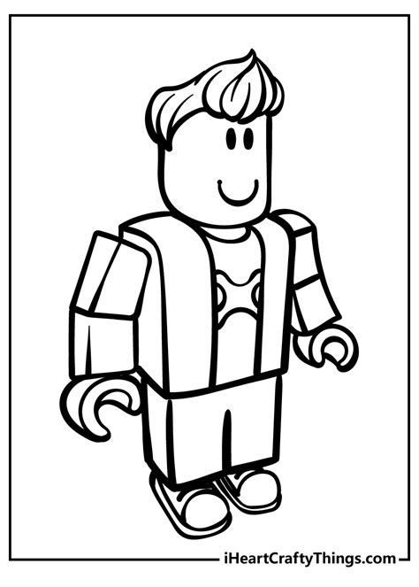 Roblox Free Coloring Pages