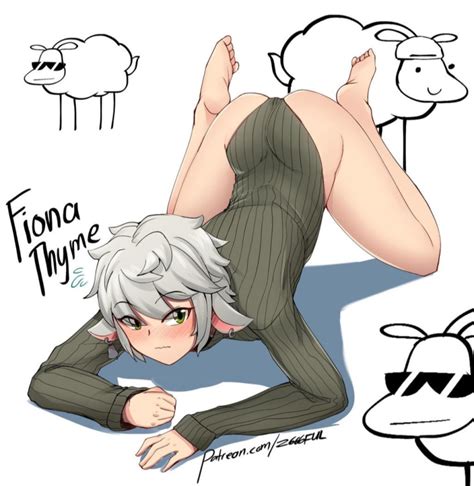 Rule 34 Beep Beep Im A Sheep Fiona Thyme Leotard Rwby Sheep Girl