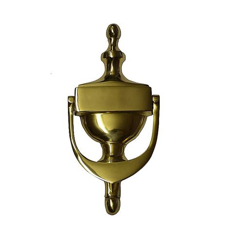 Centurion Vb41p 6 Victorian Urn Door Knocker Polished Brass Ray