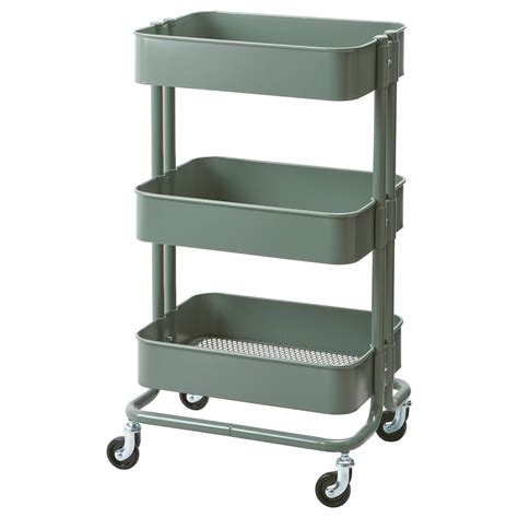 RÅskog Trolley Grey Green Ikea