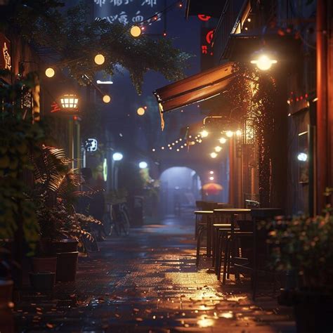 Realistic Set Of Various Street Lanterns Glowing With Cold And Warm