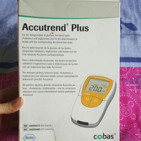 Accutrend Plus Meter Gctl Mg Dl Strips Softclix Health And Nutrition Health Monitors