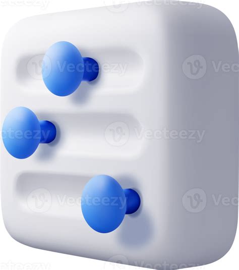 3d Filter Button Icon 45982639 Png