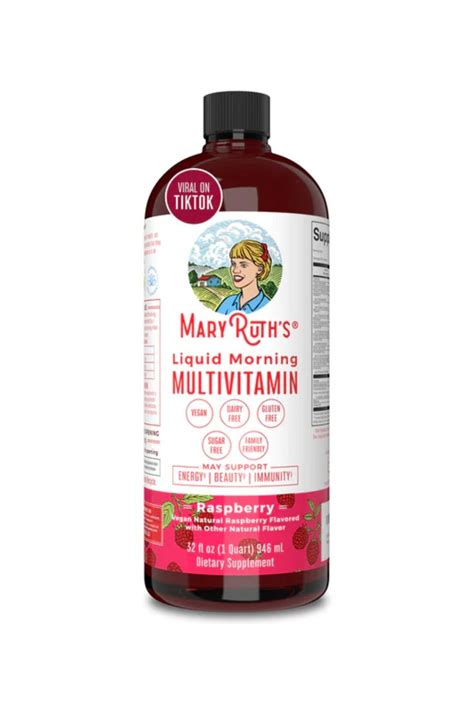 Feeling Lethargic Try Mary Ruths Organic Liquid Multivitamin Gluten Free Dairy Free