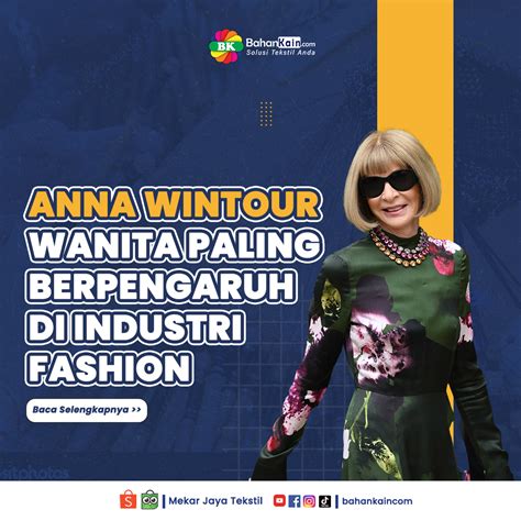 Anna Wintour Wanita Paling Berpengaruh Di Industri Fashion