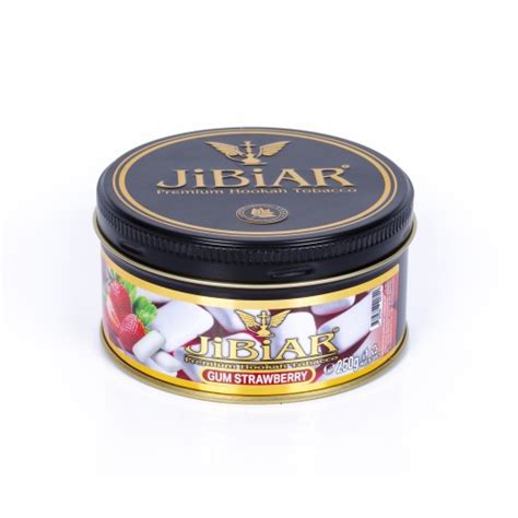 Jibiar Gum Strawberry 250g Shisha Virus Shisha Tobacco In Canada