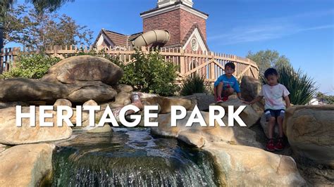 🏰 Hidden Fairy Tale Playground On An Island 🛝 Cerritos Heritage Park