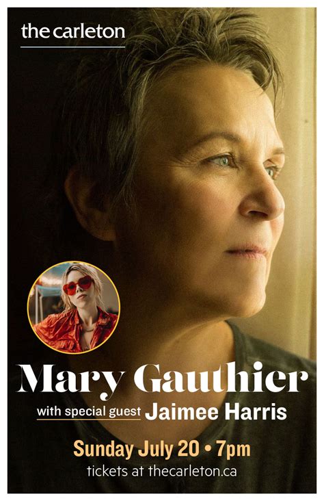 Sold Out Mary Gauthier Jaimee Harris Sunday The Carleton
