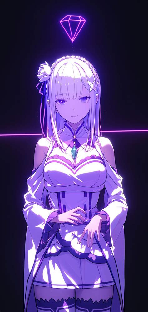 Emilia Rezero Mobile Wallpaper Kunst Zeichnungen