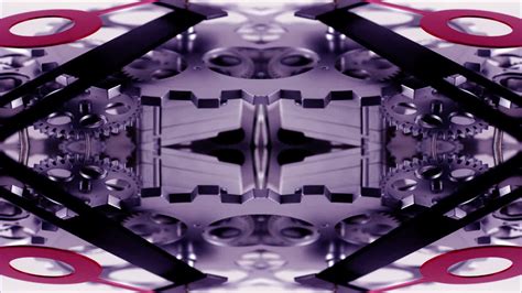 Free Stock Video Cog Clock 03