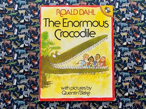 The Enormous Crocodile By Roald Dahl Etsy