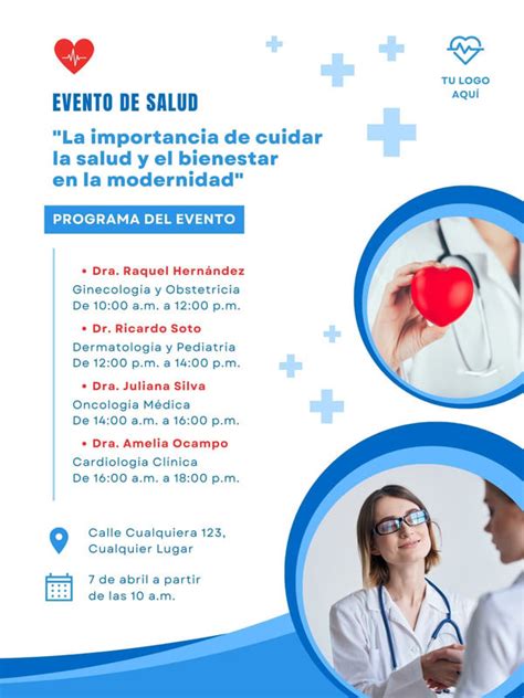Plantillas Salud Gratis Y Editables Canva