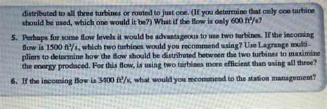 Solved Hydro Turbine Optimization At A Hydroelectric