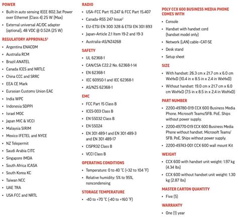 Telecommunications Ip Phone Poly Ccx 600 • Visitelecom Information And Communication