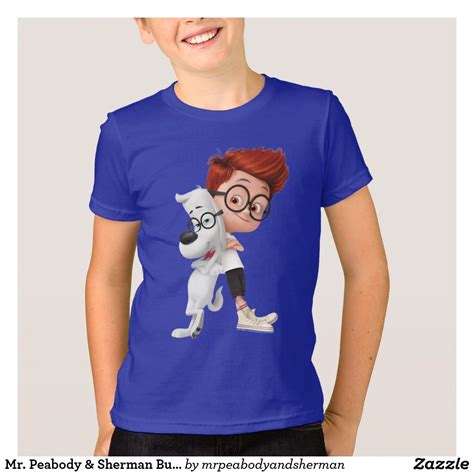 Mr Peabody And Sherman Buddy Mr Peabody And Sherman Sherman Tshirt Designs