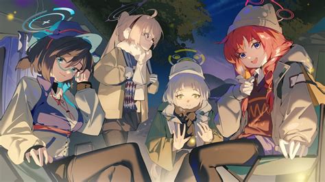 Maki Hare Chihiro Maki Kotama And 3 More Blue Archive Drawn By Katachinoborunishikino