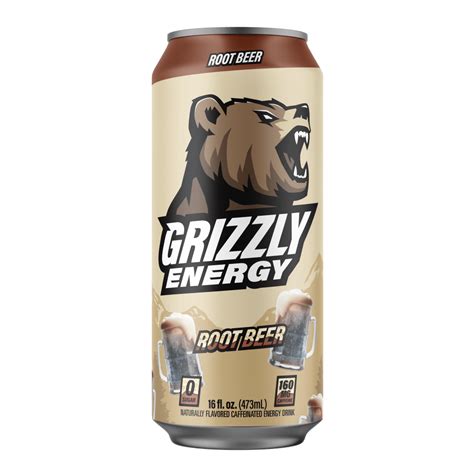 New Grizzly Energy Drink Flavor Hits The Market Root Beer Goated