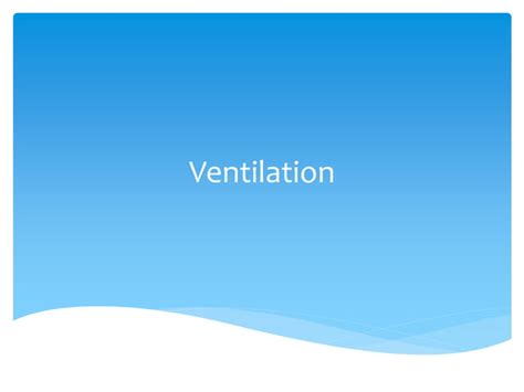 Ventilationppt