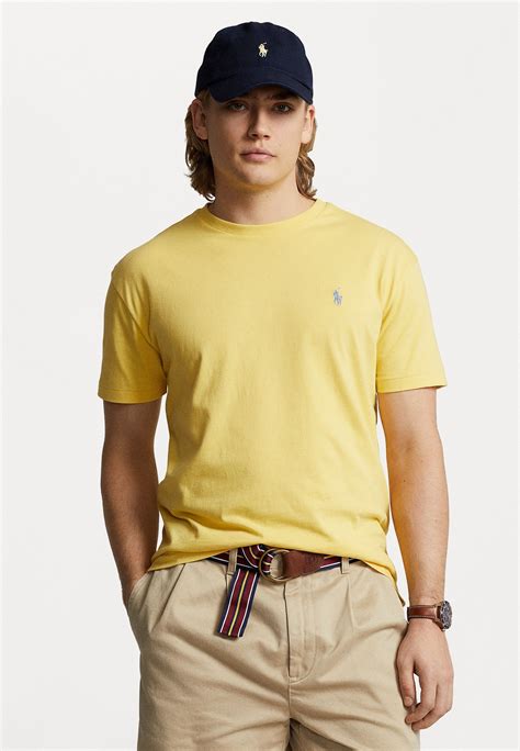 Polo Ralph Lauren Short Sleeve T Shirt Basic Fall Yellowgelb