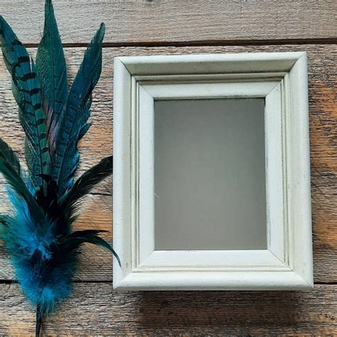 Distressed Mirror Etsy