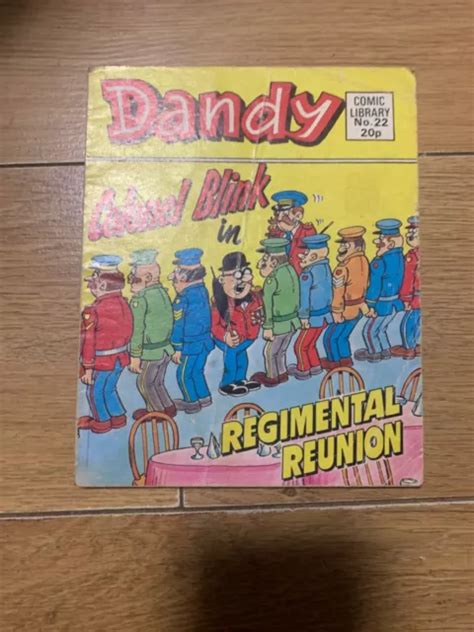 Comic Classic Dandy Comic Library No 22 Colonel Blink In Regimental