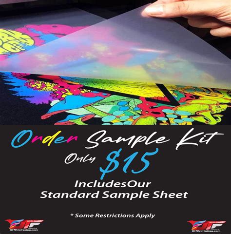Sample Kit Dtf Print Usa