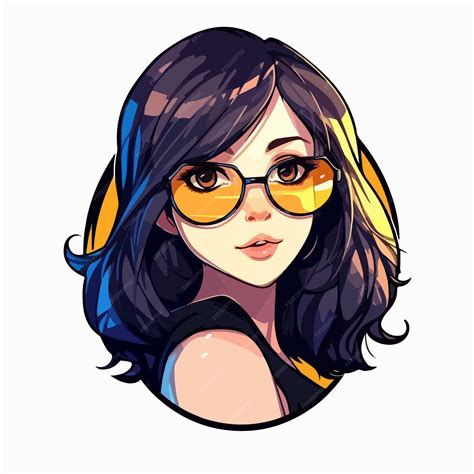Premium Vector A Anime Style Female Character Vector Illustration