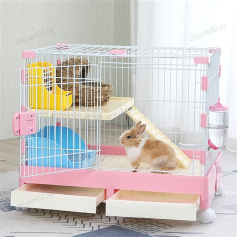 Rabbit Cage Breeding Design Rabbit Cage Large Auto Self Clean Cat Cage