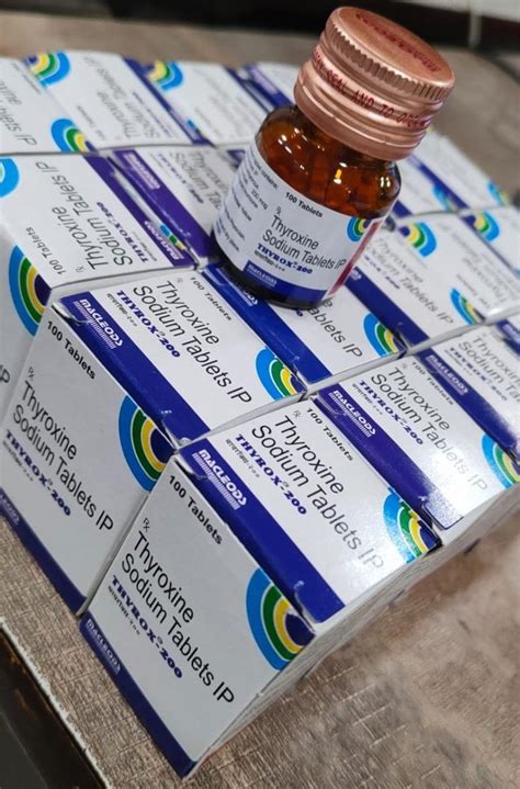 Thyrox 200 Thyroxine Sodium 200 Mg At Rs 35bottle Cardiovascular
