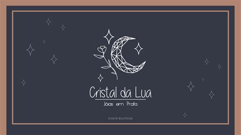 Identidade Visual Cristal Da Lua On Behance