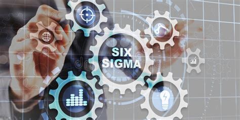Six Sigma Manufacturing Quality Control Process Improving Concept