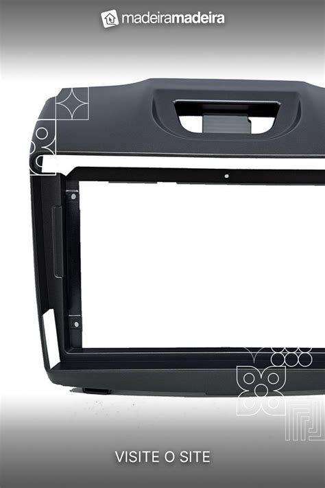 Moldura Multimidia 9 Polegadas S10 Trailblazer 2012 A 2016 Grafite Artofit