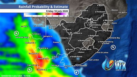 Weather Maps Of South Africa