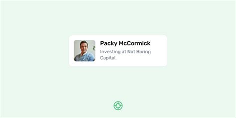 Packy Mccormick People Cypherhunter