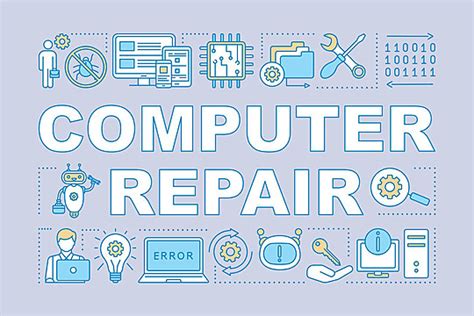 Computer Repair Banner Vector Art Png Images Free Download On Pngtree