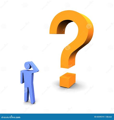 Thinking Person Stock Illustration 6559519