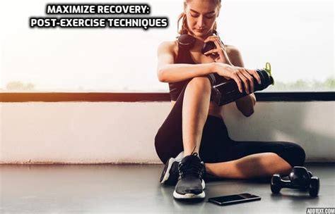 How To Have A Healthy Life 5 Essential Post Exercise Recovery