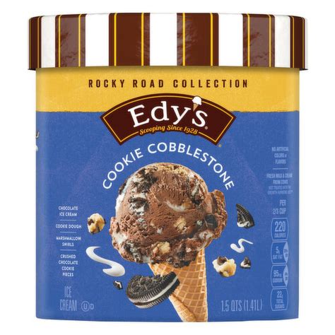 Dreyers Rocky Road Collection Cookie Cobblestone Ice Cream Smart And Final