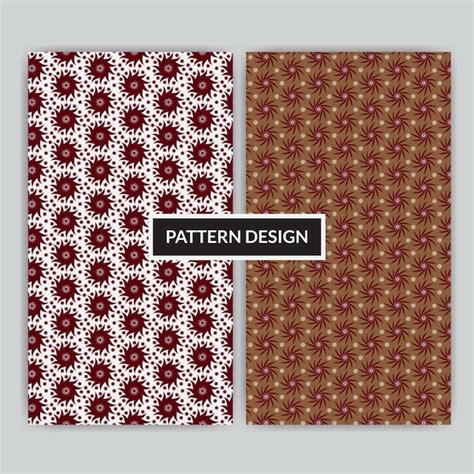 Premium Vector Simple Fabric Fashion Pattern Design