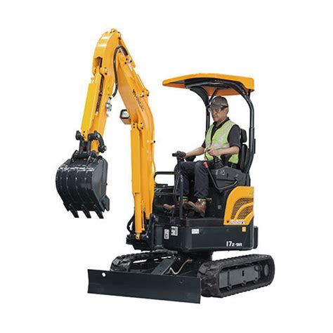 Mini Excavator R17z 9a Hyundai Heavy Industries Crawler Diesel